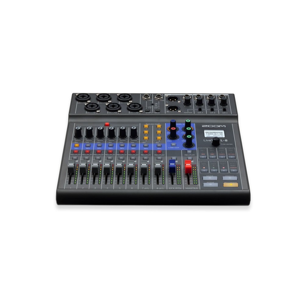 ZOOM LIVETRACK 8 CONSOLA DIGITAL